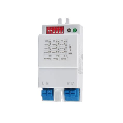 AC V Time Adjustable GHz Microwave Radar Sensor Switch Body Motion Detector Delay Relay