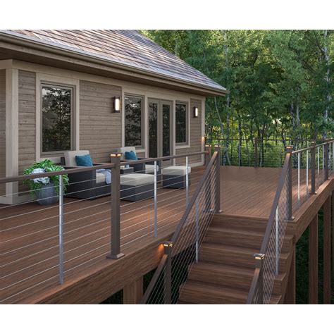 Buy Deckorators Contemporary Cable Railing Aluminum Top Rail Kit Buy Deckorators Contemporary Cable Railing Aluminum Top Rail Kit