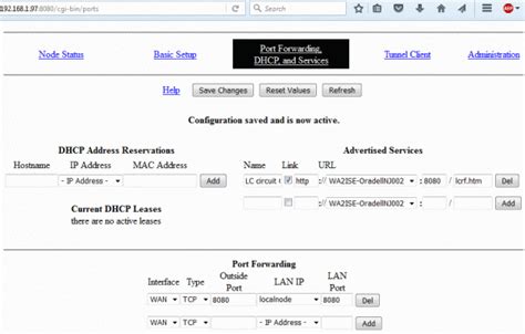 How To Provide A Service Web Page On My Node Amateur Radio Emergency Data Network