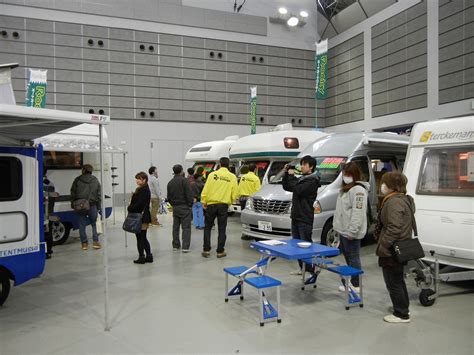 東北キャンピングカーショー ロッキー奮闘記
