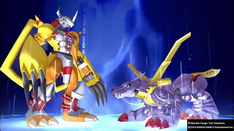 Digimon Wargreymon E Metalgarurumon Dna Digivolve