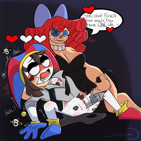 Rule 34 Clothed Clothed Sex Gun Gunplay Lesbian Sex Pomni The Amazing Digital Circus Ragatha