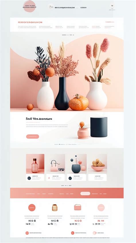 Modern E Commerce Website Design Minimalist And User Friendly Layout