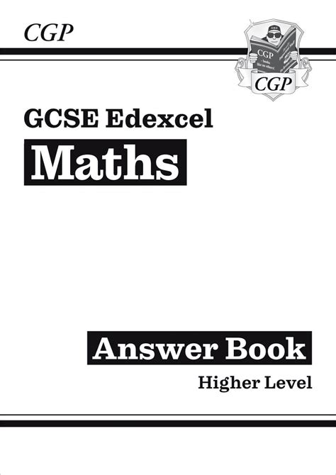 New Gcse Maths Edexcel Answers For Workbook Higher Cgp Books