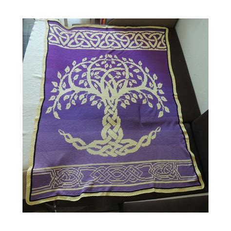 Instructions For Blanket Celtic Tree Of Life Etsy