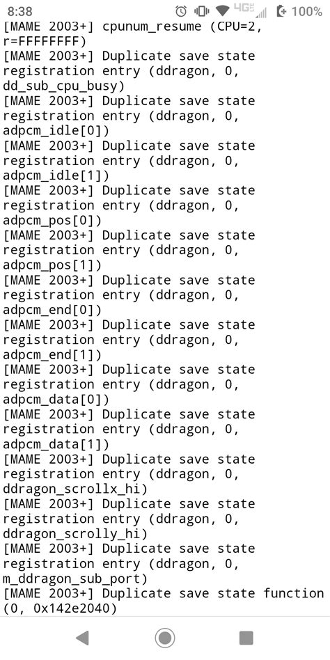 Double Dragon Crashes On Restart · Issue 1561 · Libretromame2003 Plus Libretro · Github