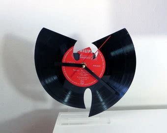 Vinyl Record Desk Clock Wu Tang Clan Vinyl Eaters Is An Upcycling Product Made From Vinyl