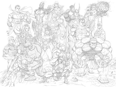 Marveldc Icons Unite By Organicsteel On Deviantart