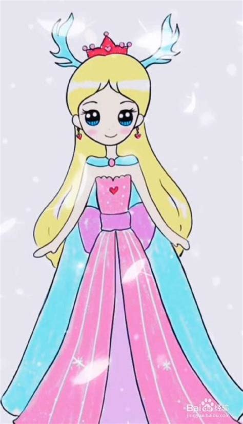 儿童简笔画公主简单又漂亮加颜色（最新17张） 简笔画图片大全