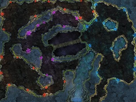 A Morning Map Of Some Crystal Caves R Dndmaps