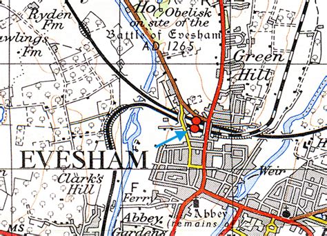 Disused Stations Evesham Midland Station