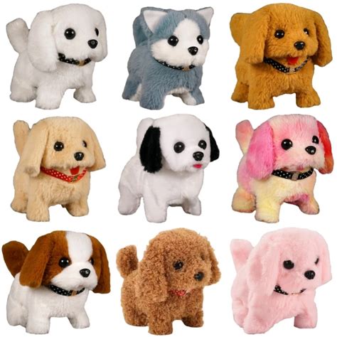 Juguete Electr Nico De Peluche Para Caminar Y Ladrar Para Ni Os
