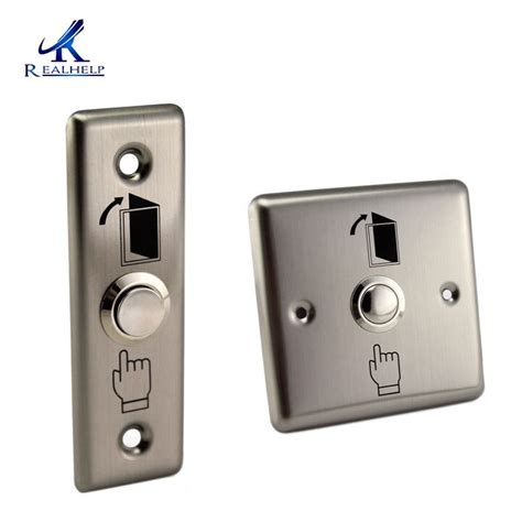 Stainless Steel Push To Exit Buttons Access Contro Grandado