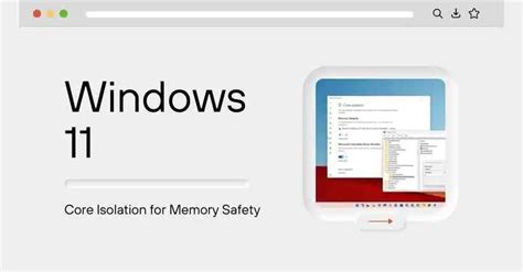 Secure Memory Integrity Windows 11 Core Isolation