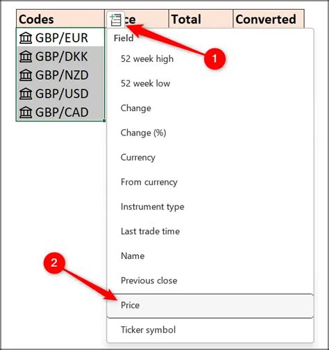 LIVE Currency Exchange Rate In Excel Computergaga