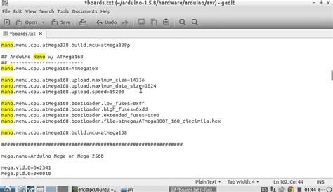 Modify Boards Txt To Create Custom Board For Arduino IDE YouTube