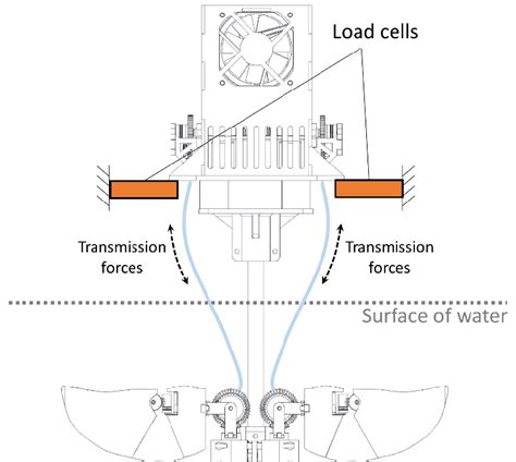 Schematic Of The Force Measurement System Setup Download Scientific Diagram