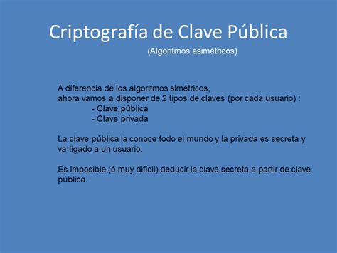 Encriptación de la Información página