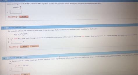 solved use a graphing device to find the solutions of the