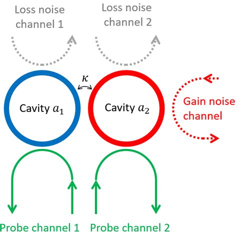 Schematic Of The Photonic Dimer With Two Coupled Resonators Probe