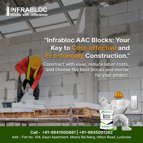 Ecofriendly Aacblocks Constructionsolution Lowlaborcost Infrabloc