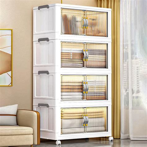 Mopup Closet Organizers And Storage 132 Qt Stackable Storage Bins