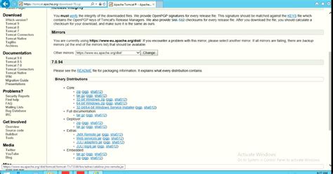 Instalacion Tecnica De Apache Tomcat En Windows
