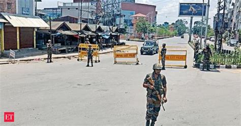 Manipur Full Curfew Reimposed In Five Valley Districts Of Manipur As Preventive Measure The