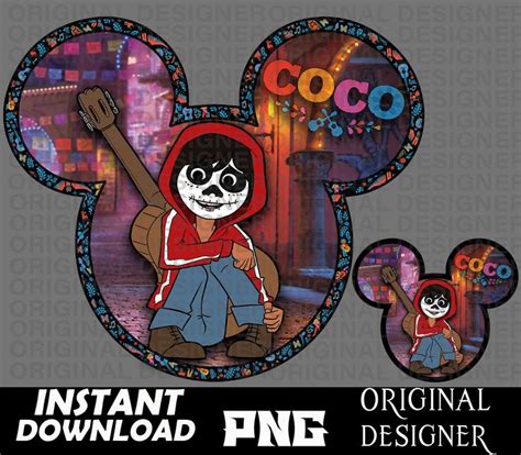 Coco Miguel Coco Miguel Png Coco Shirt Designs Coco Movie Cut File Sublimation Christmas