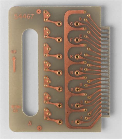 Vintage IBM Transistors SMS Card From