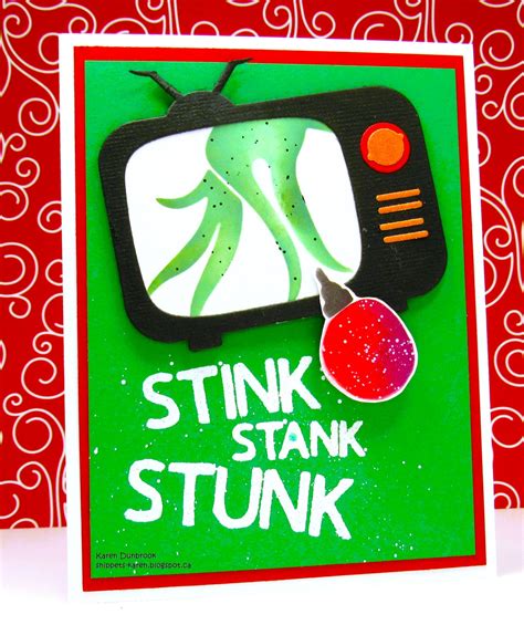 Stink Stank Stunk Stencil A Colorful Life Designs