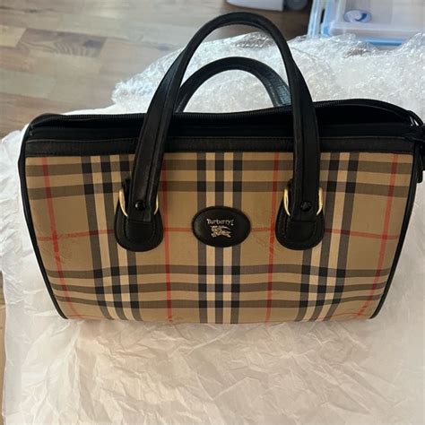 Burberry Bags Burberry Nova Check Boston Bag Authentic Good