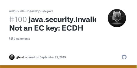 Curityinvalidkeyexception Not An Ec Key Ecdh · Issue 100