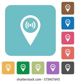 Free Wifi Hotspot Gps Map Location Stock Vector Royalty Free Shutterstock