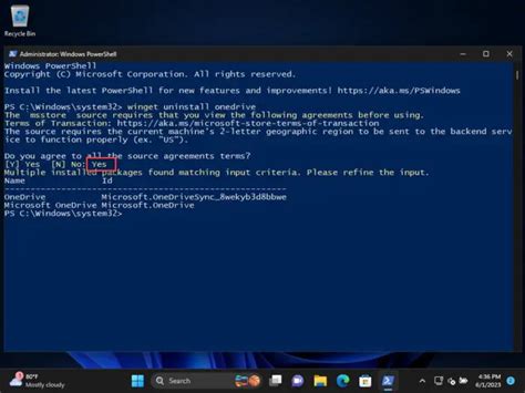 how to unlink disable uninstall onedrive in windows 11