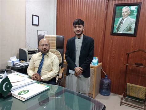 Saad Bin Sajid On Linkedin Wonderful Meeting With Vice President Fahad Malik Bank Manager Nbp Caa