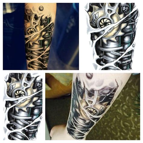 Terminator Robot Arm Tattoo