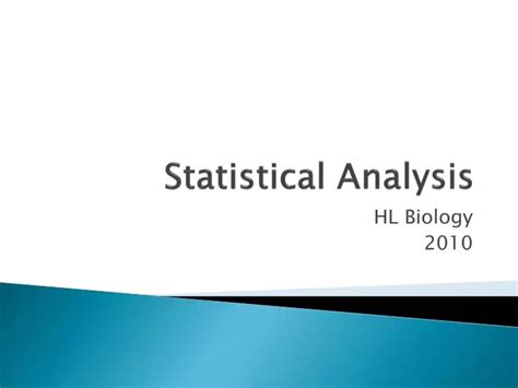 PPT Statistical Analysis PowerPoint Presentation Free Download ID