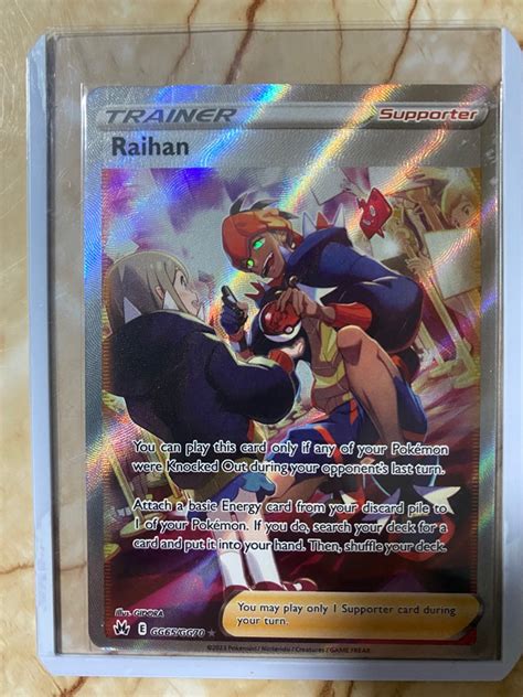 Raihan Full Art Ultra Rare Hobbies And Toys Toys And Games On Carousell