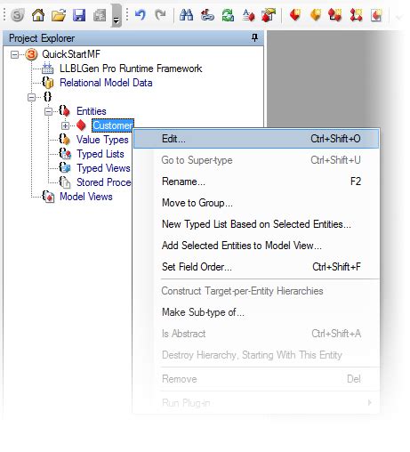 Llblgen Pro Quick Start Guide Add Entities