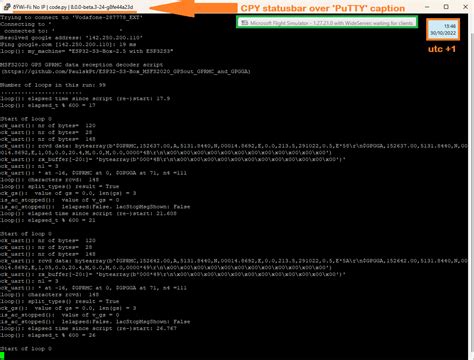 Unwanted Cpy Statusbar Output In Between Repl Output Of A Running