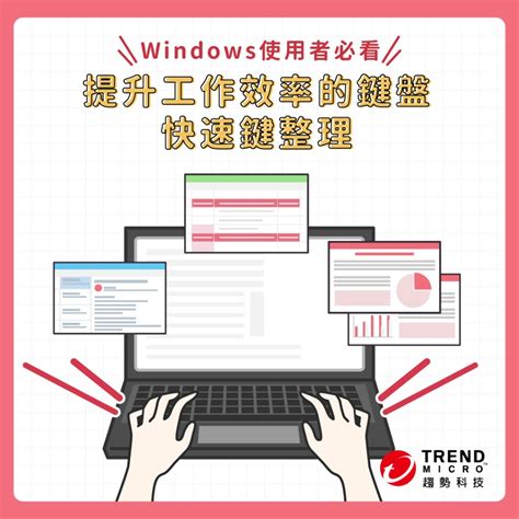 Windows 用戶必學的快捷鍵 快速鍵和應避免的按鍵操作 資安趨勢部落格