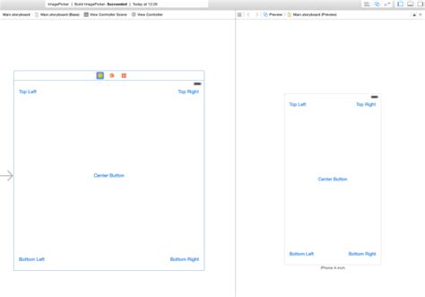 how to preview storyboards in interface builder ios dev diary