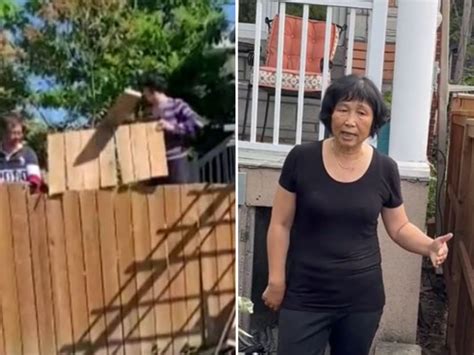 Fence Lady Accused Of Cutting Down Neighbours Fence Gains Internet Support After Telling Her