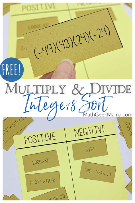 Multiply Divide Integers Sort Free Challenge Mathmetica