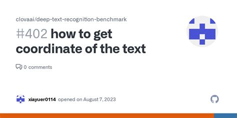 How To Get Coordinate Of The Text · Issue 402 · Clovaaideep Text