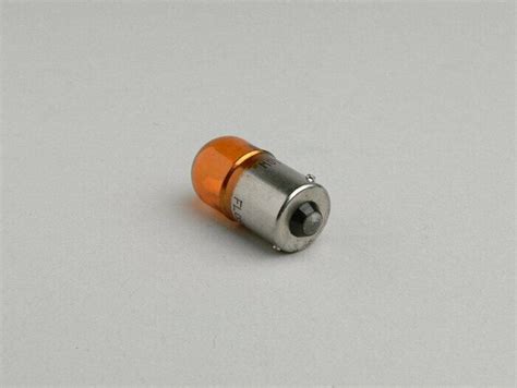 2 X 12v 10w Lml 125 200 Front Amber Orange Indicator Bulbs Straight Pins Vespajets Online
