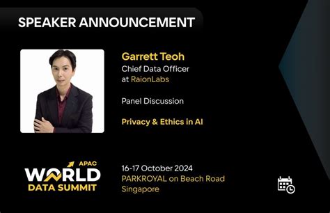 Ai Personaldata Ethicalai Datagovernance Datainnovation Worlddatasummit Dataliteracy