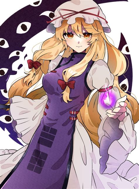Yakumo Yukari Touhou Drawn By Necono Nyu Poko Danbooru
