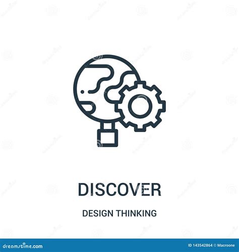 Discover Icon Vector From Design Thinking Collection Thin Line